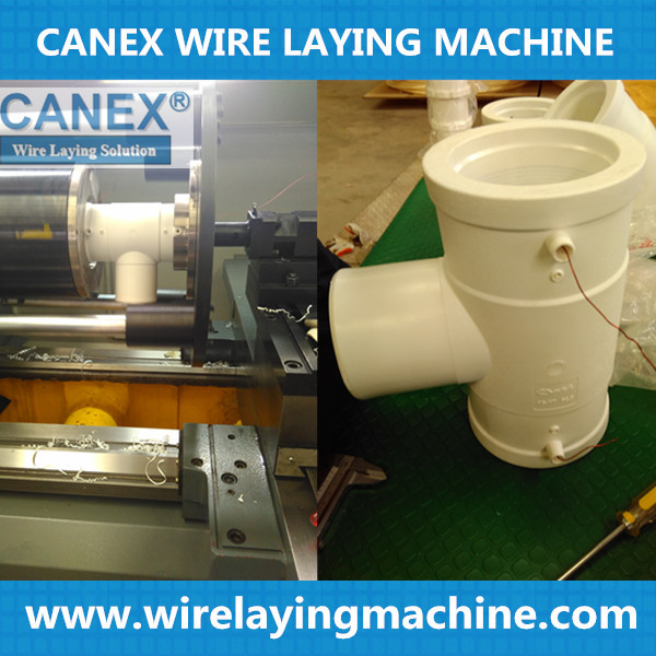 wire laying for electrofusion fittings ,electrofusion saddle ...