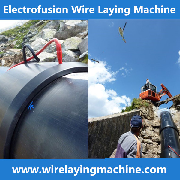 PE electrofusion fittings wire laying-Electrofusion coupling wire ...