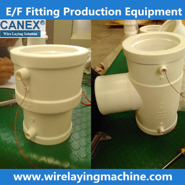 PE electrofusion fittings wire laying-Electrofusion coupling wire ...